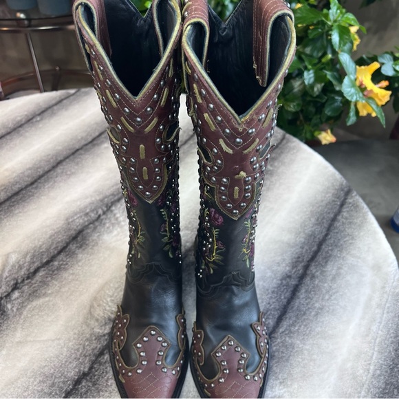 Old Gringo | Shoes | Double D Ranch Old Gringo Round Up Rosie Stud ...